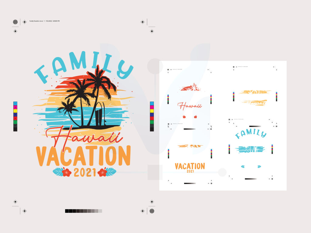 Color Separation For Screen Printing - The Vector Mart